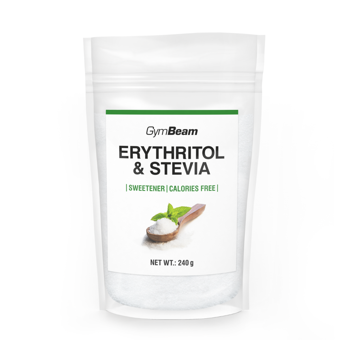 Sladilo eritritol in stevia - GymBeam | GymBeam.si